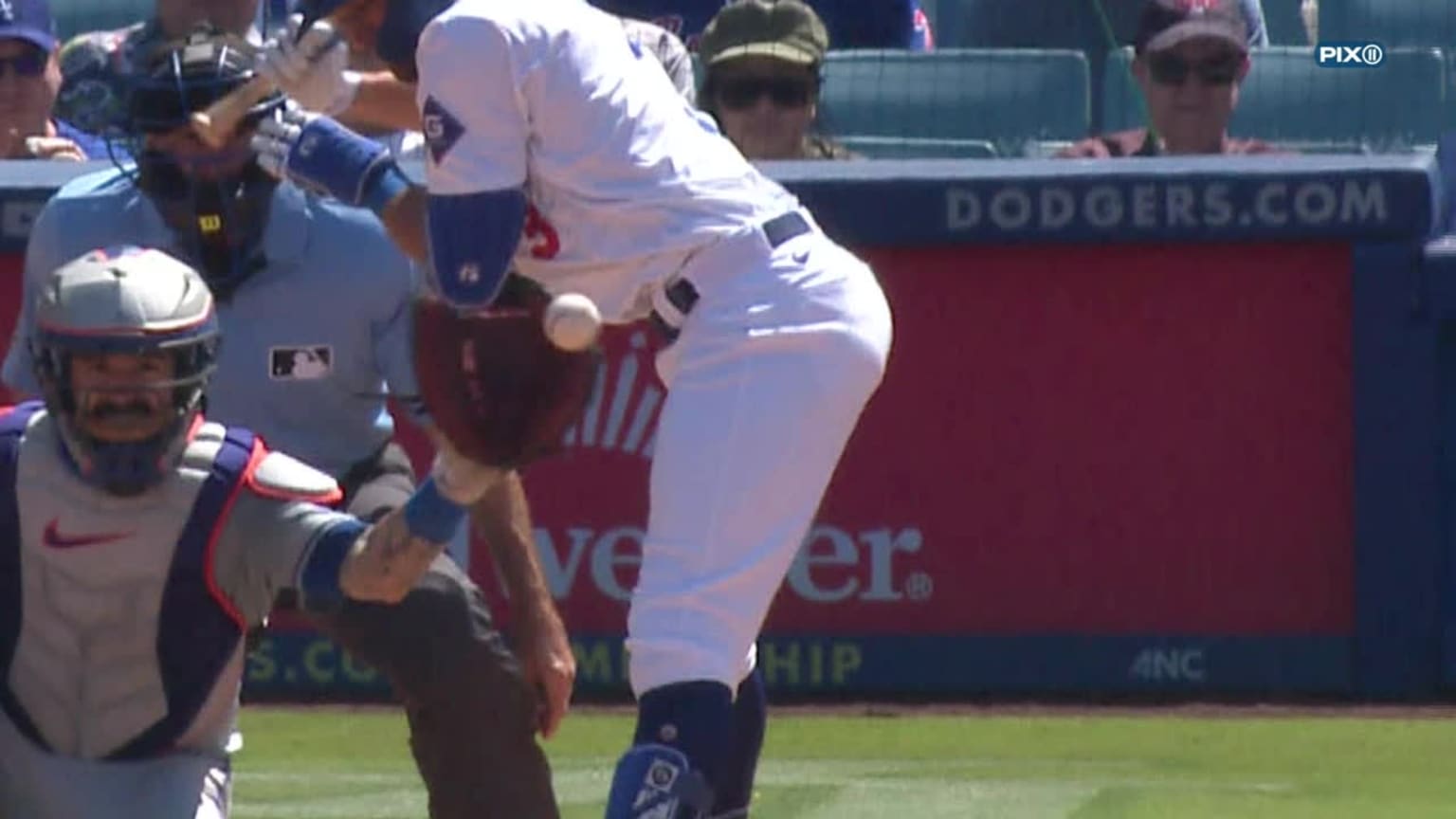 Chris Taylor HBP, confirmed after challenge | 04/21/2024 | Los Angeles ...