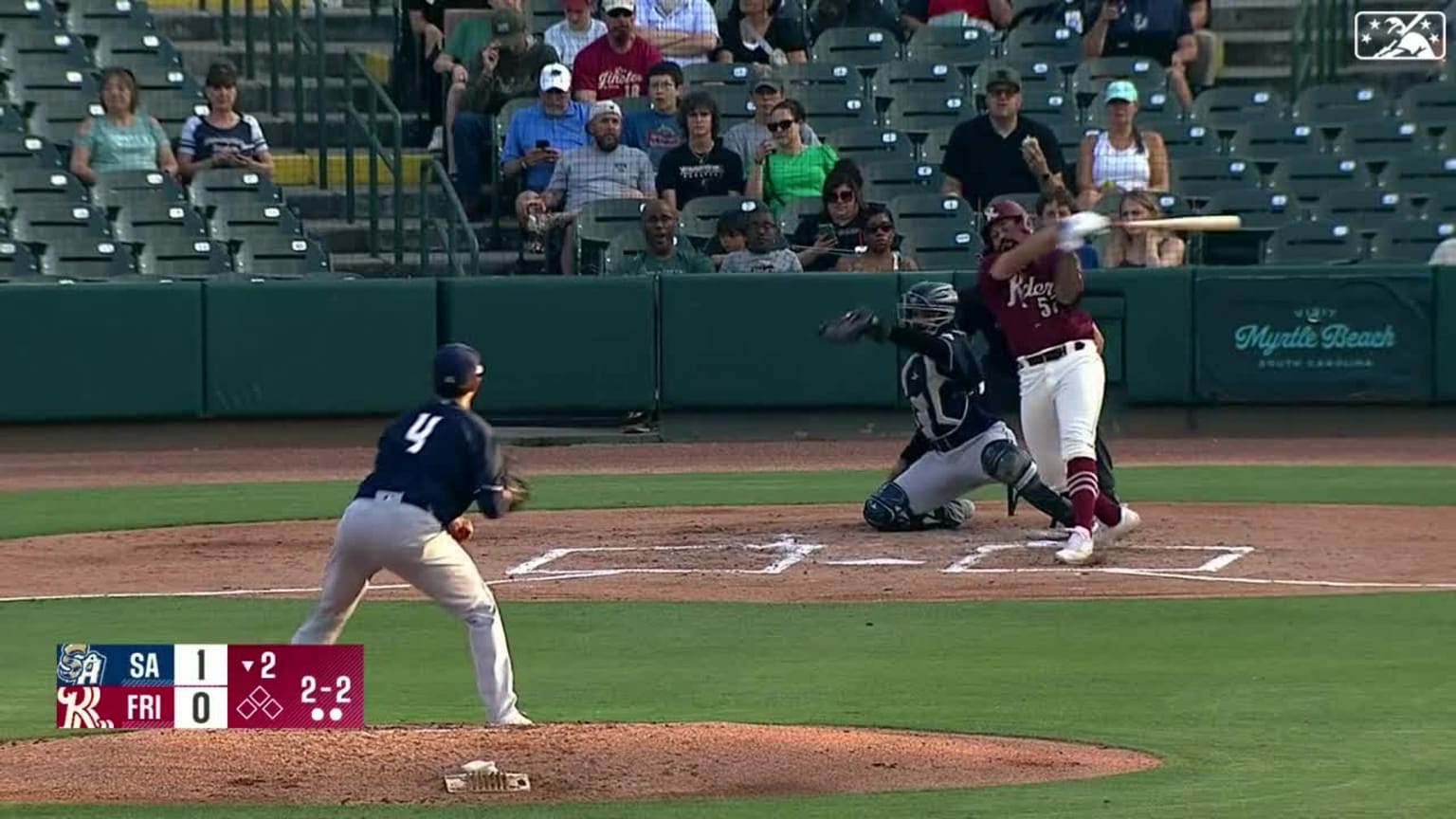 Daniel Camarena strikes out his first batter of five | 06/01/2023 | MLB.com
