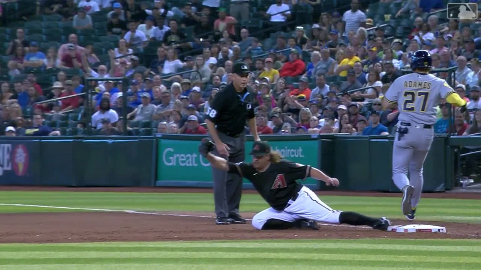 D-backs turn a double play to get first two outs | 04/12/2023 | Arizona ...