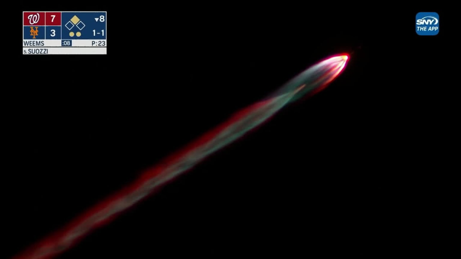 Mets booth watches rocket launch | 03/15/2024 | MLB.com