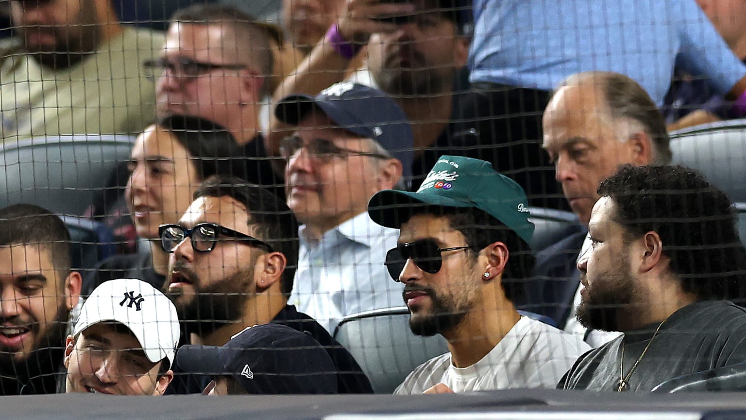Bad Bunny catches foul ball at ALDS Game 3 | 10/07/2025 | MLB.com