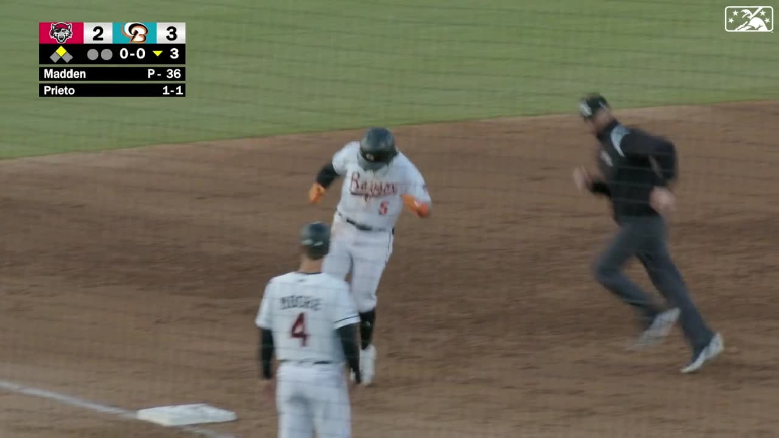 Cesar Prieto hits a two-run homer to right field | 05/05/2023 | MLB.com
