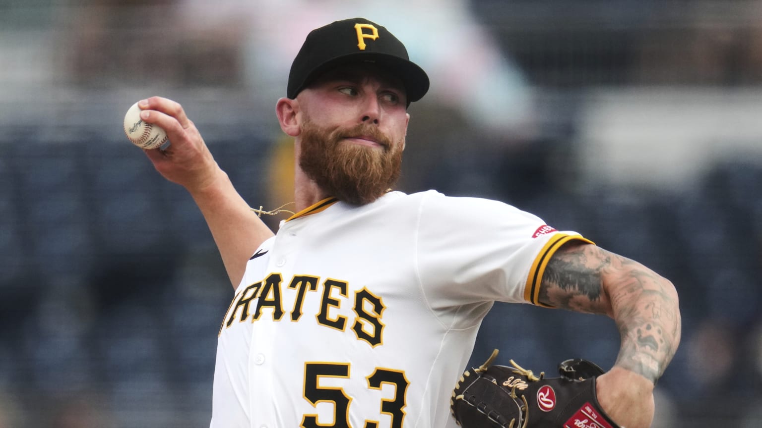 Mike Burrows' first strikeout of the game | 06/04/2025 | Pittsburgh Pirates