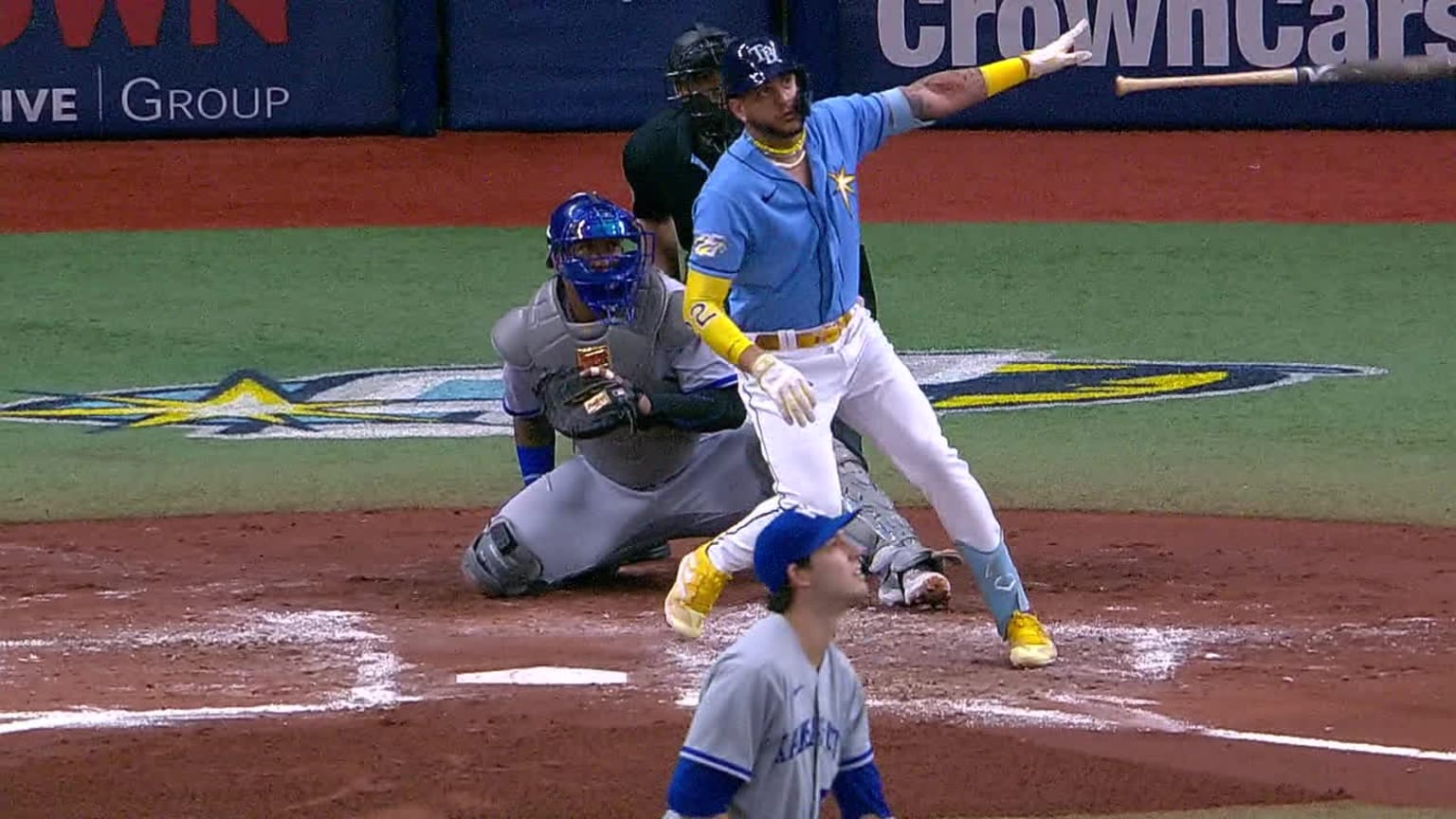 Jose Siri mashes a solo home run to deep-left field | 06/25/2023 ...