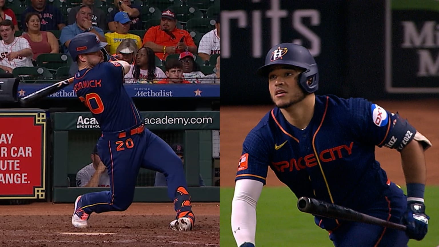 McCormick, Diaz smack back-to-back homers in the 8th | 08/21/2023 ...