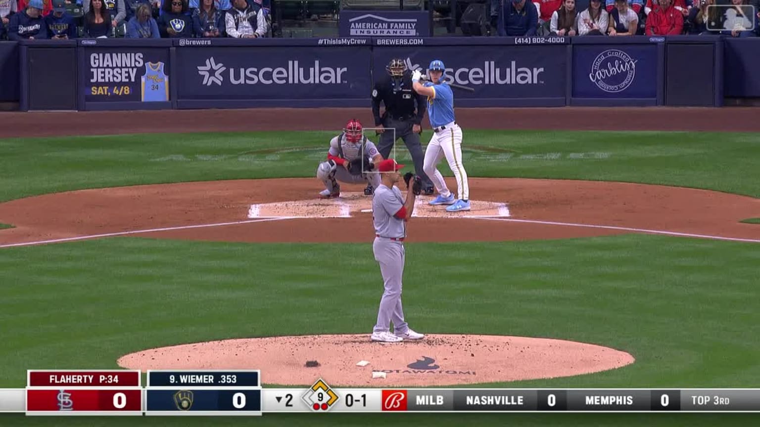 Brendan Donovan makes a diving grab at second | 04/07/2023 | MLB.com