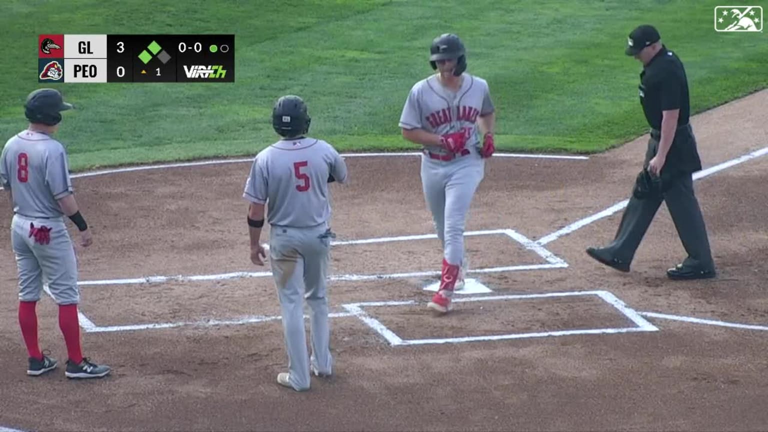 Damon Keith launches a three-run homer to left field | 05/25/2023 | MLB.com