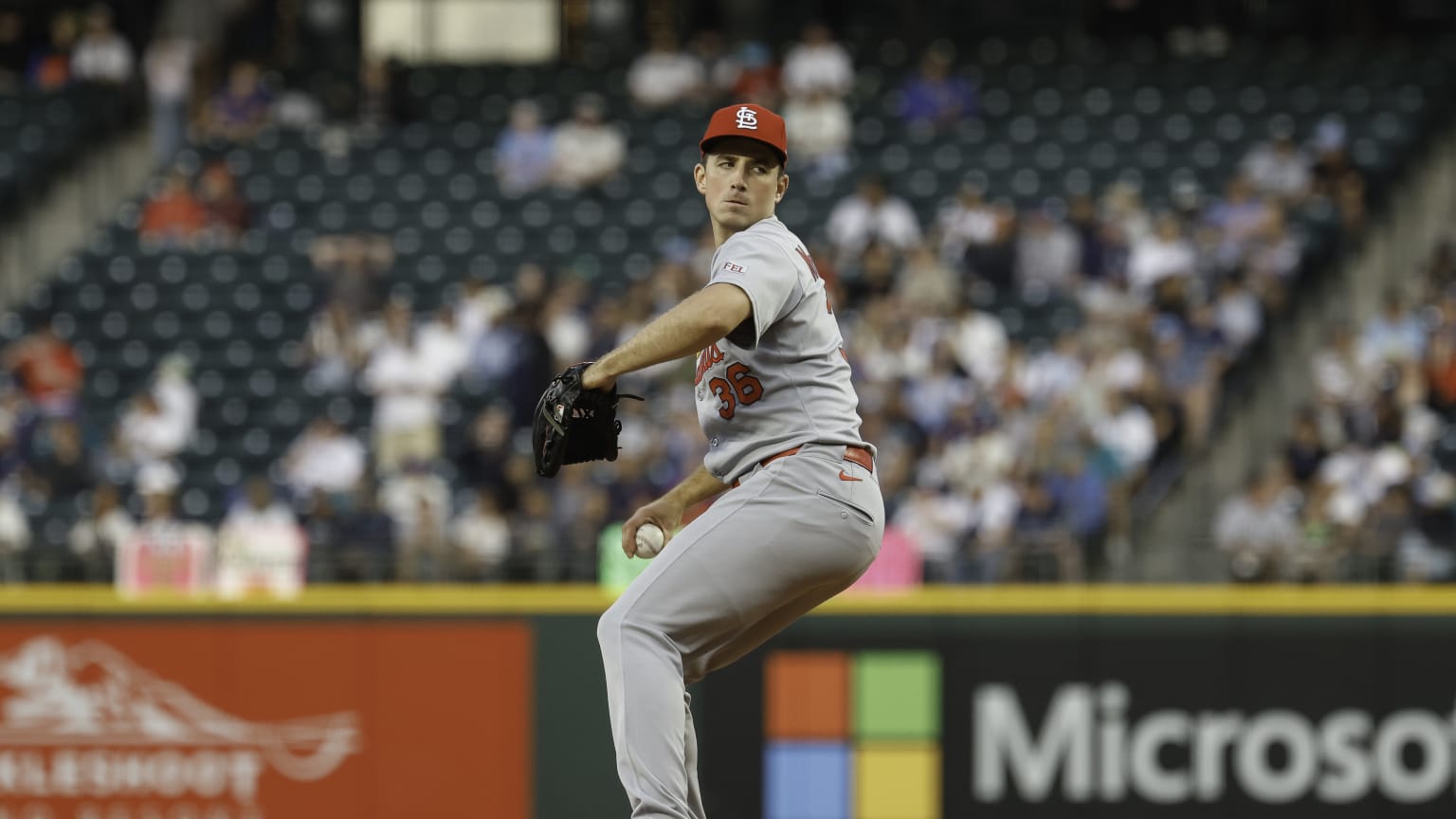 Michael McGreevy strikes out Eugenio Suárez | 09/10/2025 | St. Louis Cardinals