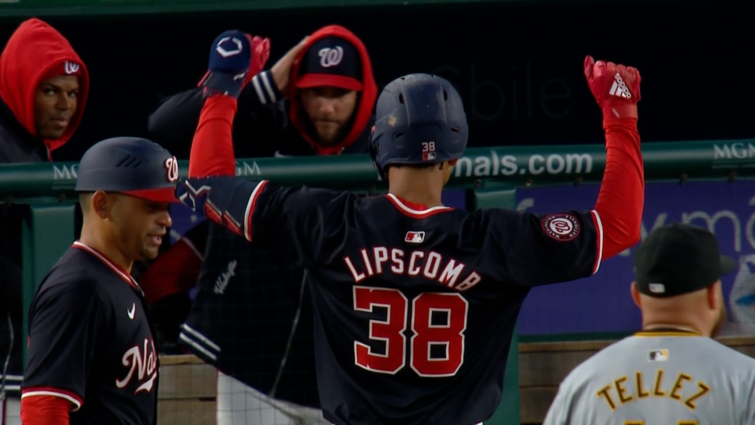 Trey Lipscomb's RBI single to right field | 04/04/2024 | Washington ...