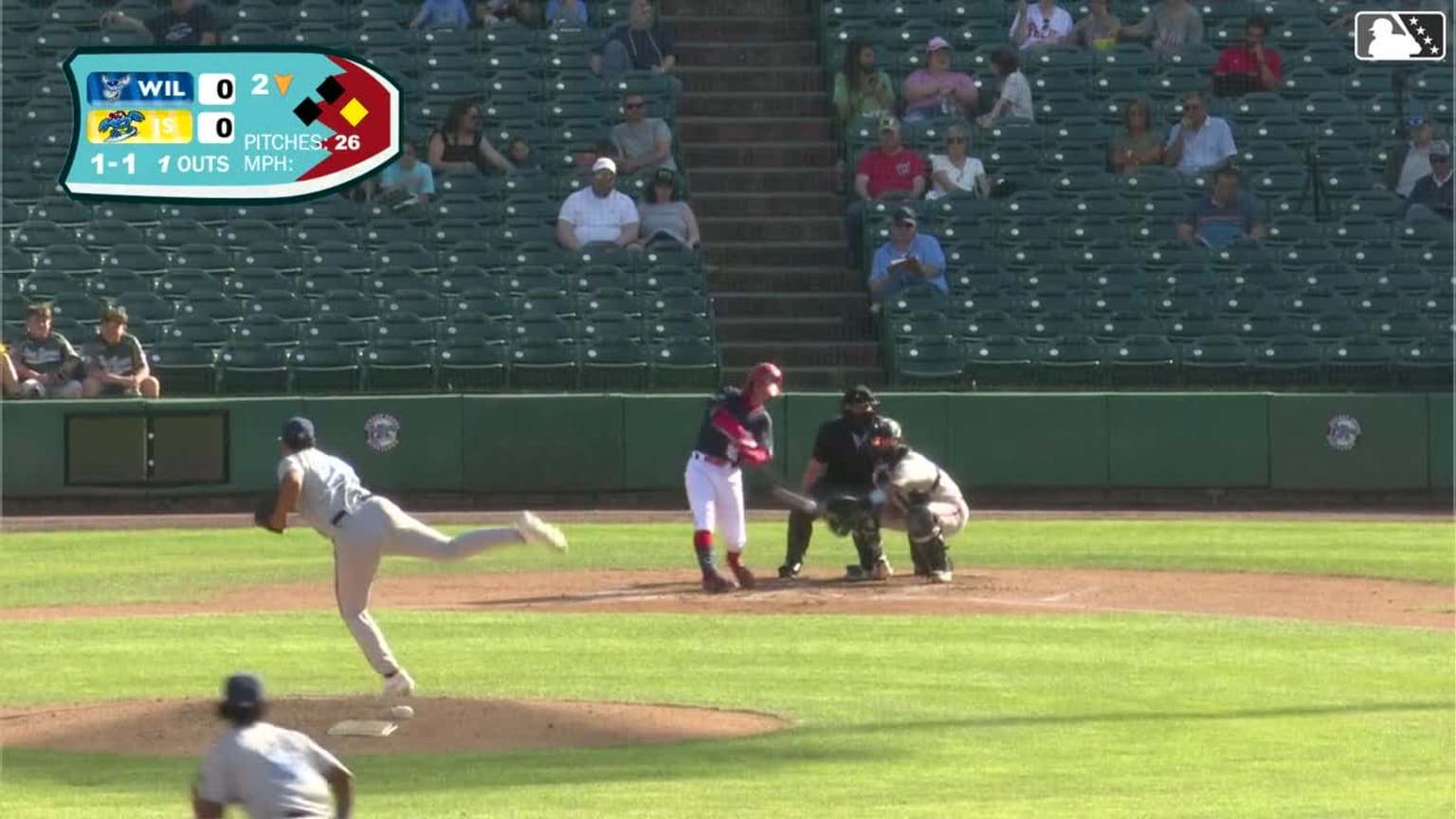 William Bergolla's third triple of the season | 06/15/2024 | MLB.com
