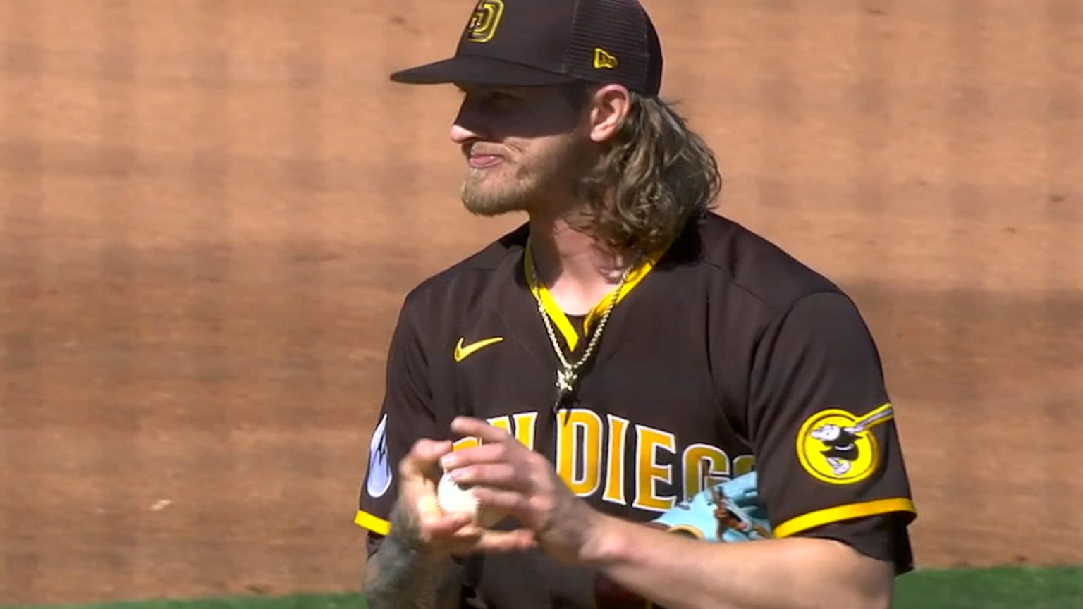 Josh Hader strikes out Perdomo in spring debut | 03/04/2023 | San Diego ...