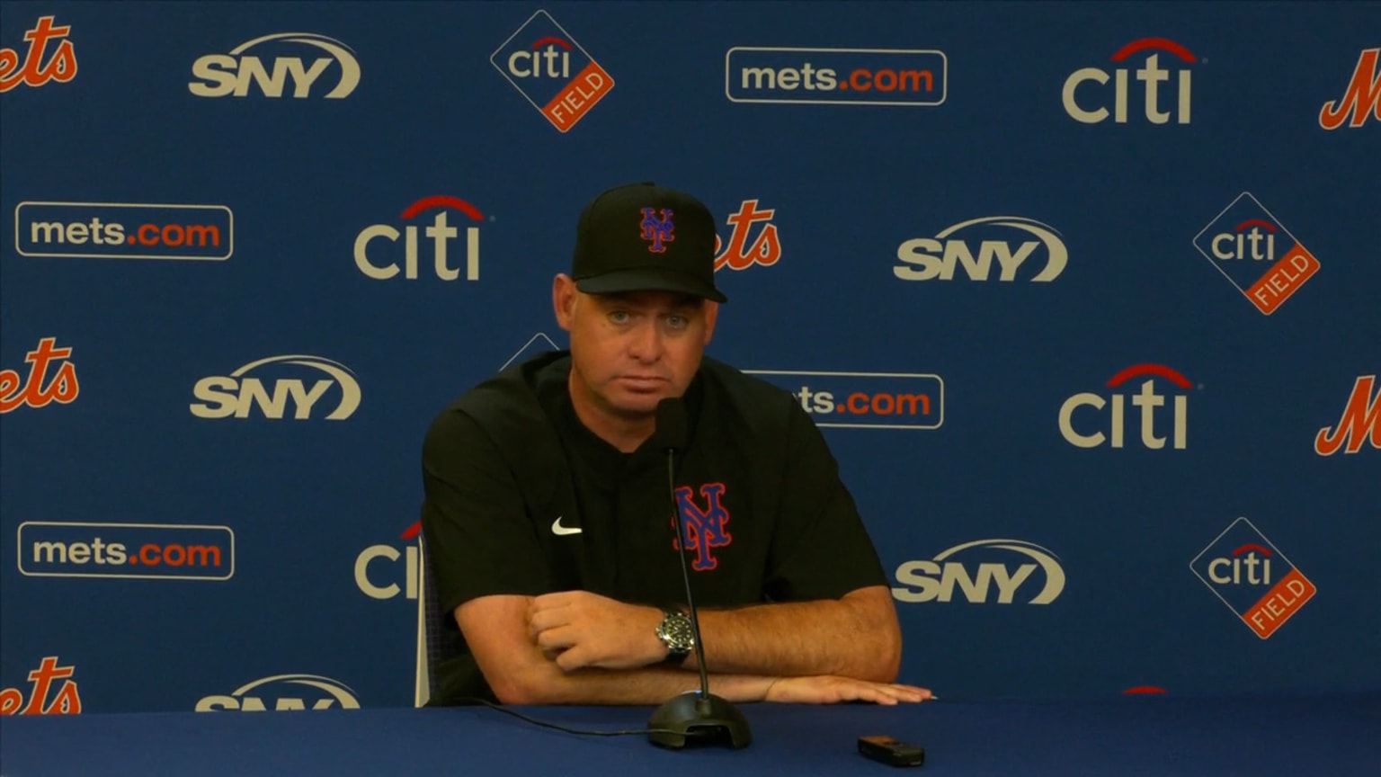 The Mets manager speaks to the media pregame | 08/01/2025 | MLB.com