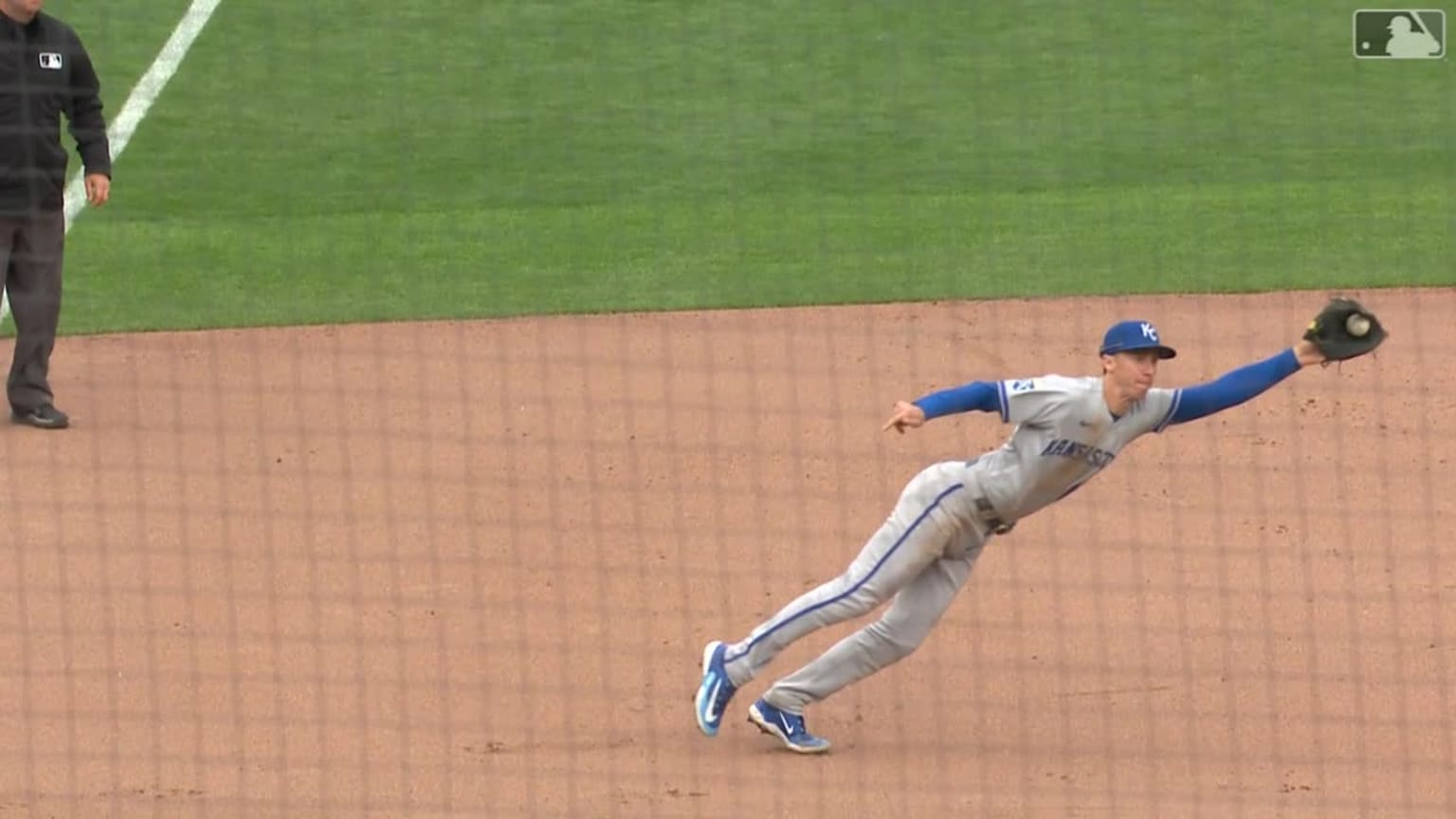 Matt Duffy makes a clutch diving catch in the 9th | 04/07/2023 | Kansas ...