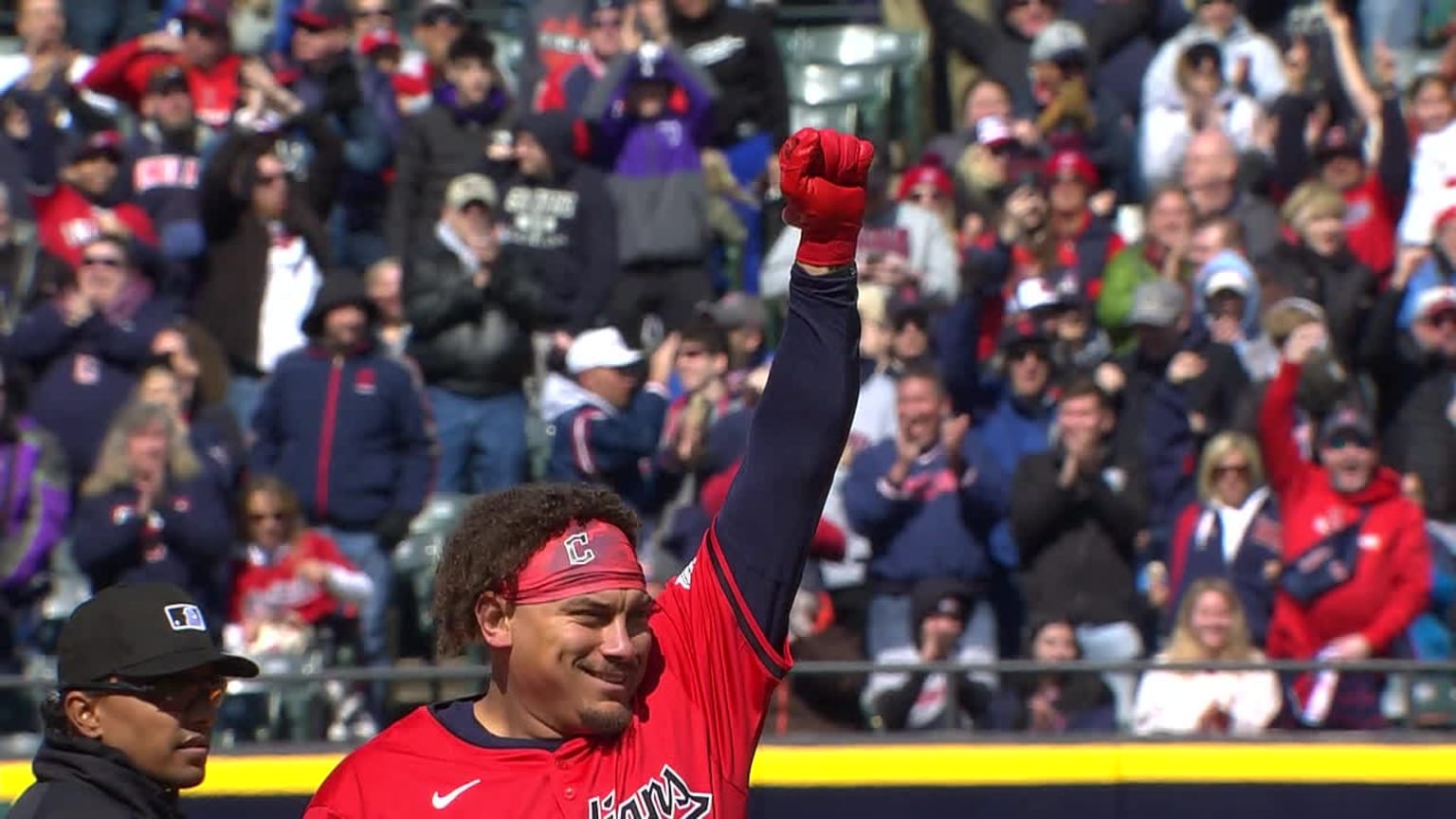 Josh Naylor despeja las bases con un doble en la 7ma | 21/04/2024 | Los ...