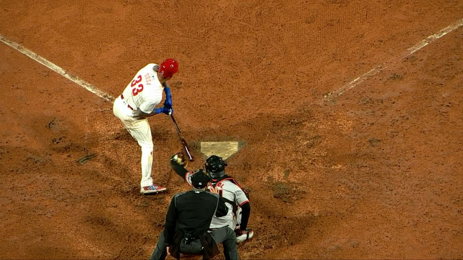 Catcher interference confirmed after review | 05/04/2024 | Philadelphia ...