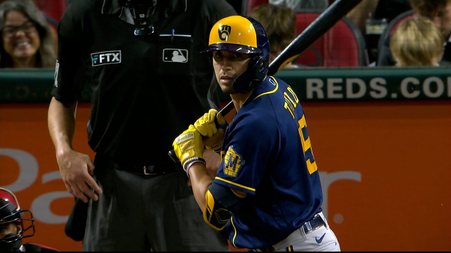 Taylor's RBI single gives the Brewers a 4-1 lead | 09/24/2022 ...