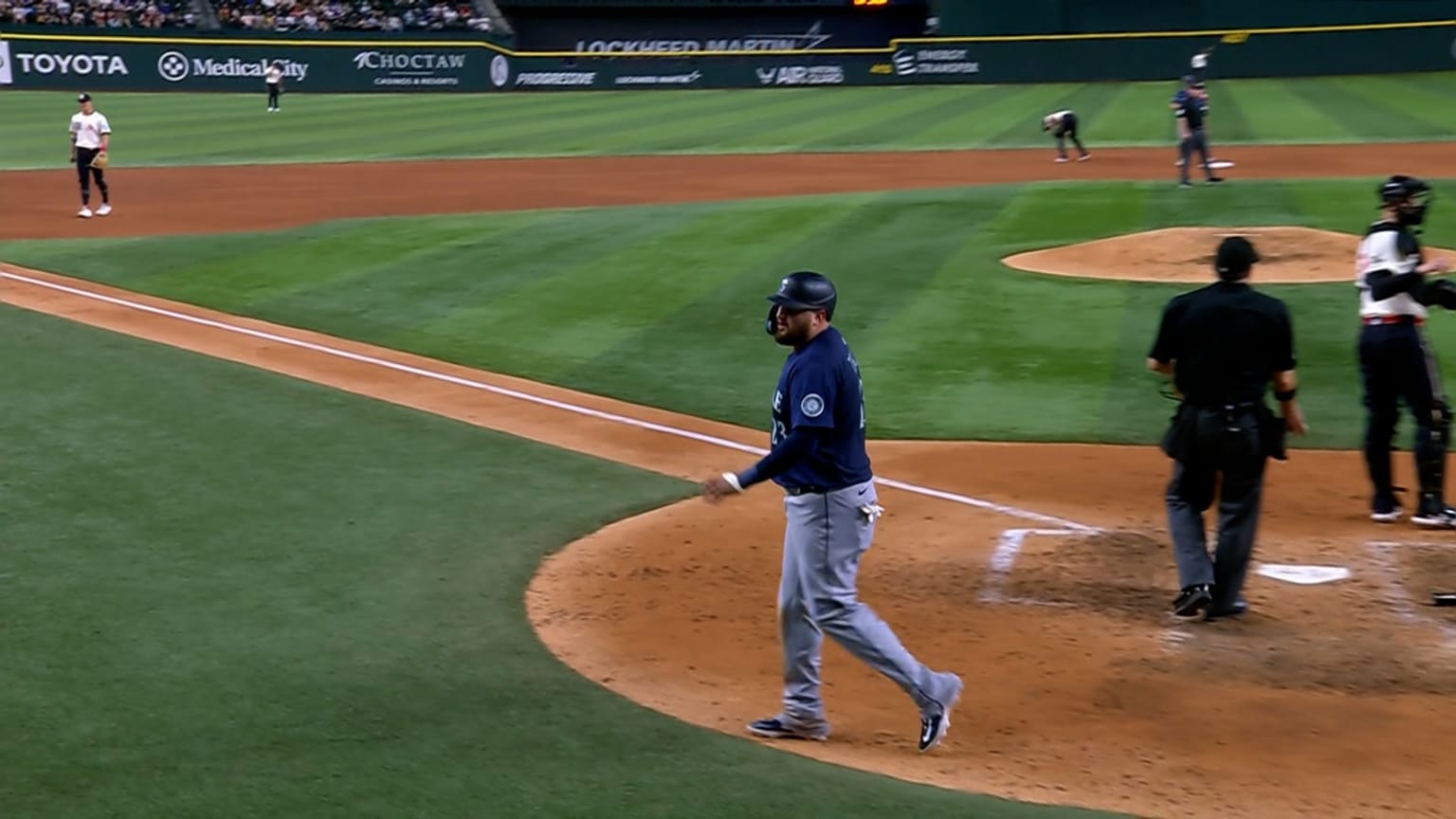 Rhylan Thomas' RBI groundout | 05/02/2025 | Seattle Mariners