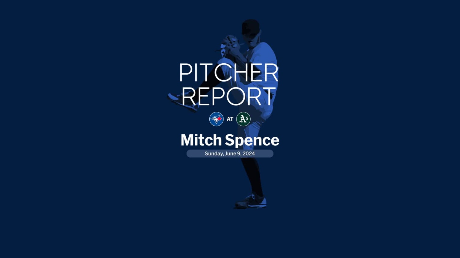 Mitch Spence's outing against the Blue Jays | 06/09/2024 | Oakland ...