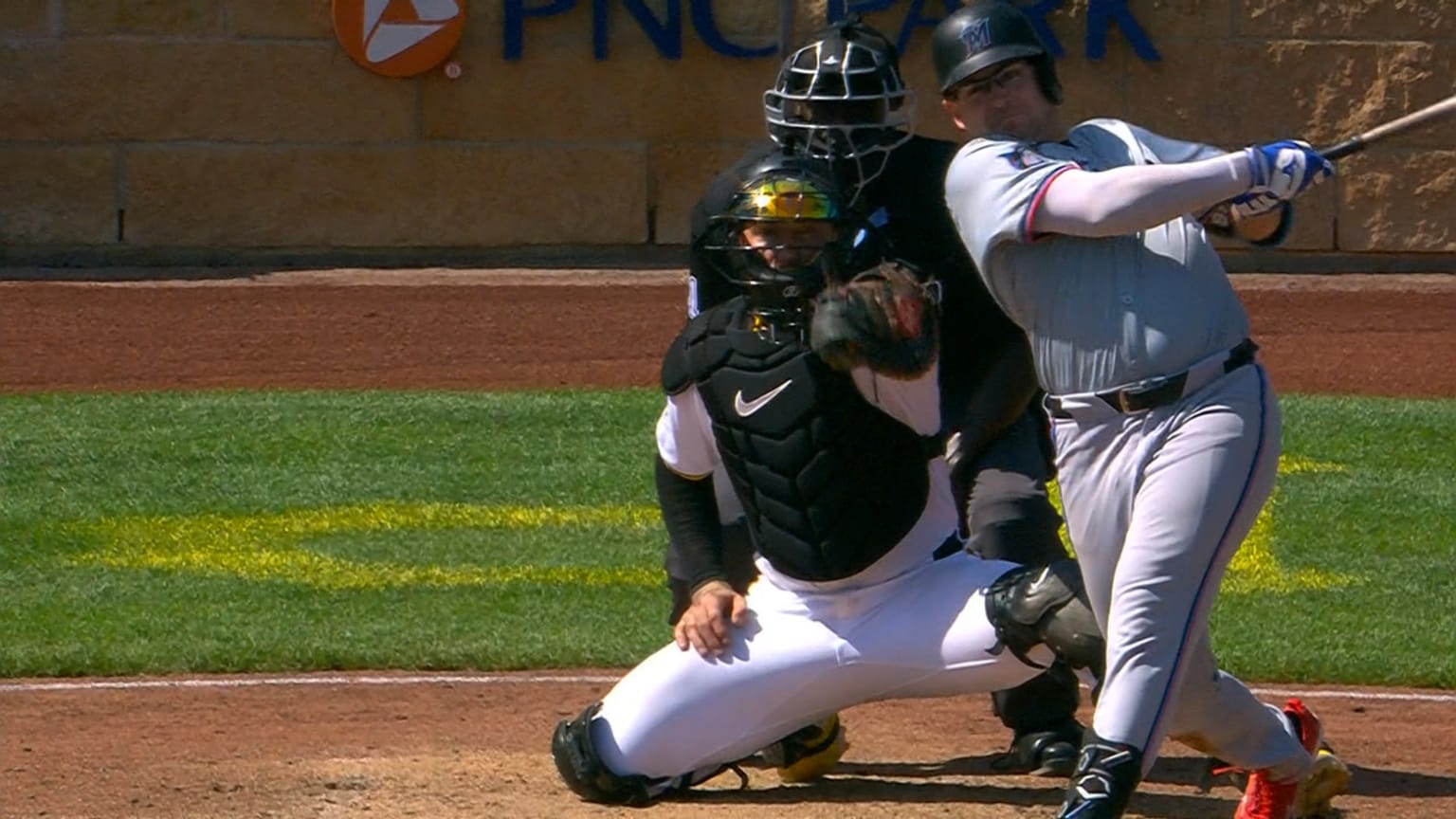 Jonah Bride singles to end the no-hitter | 09/11/2024 | Miami Marlins