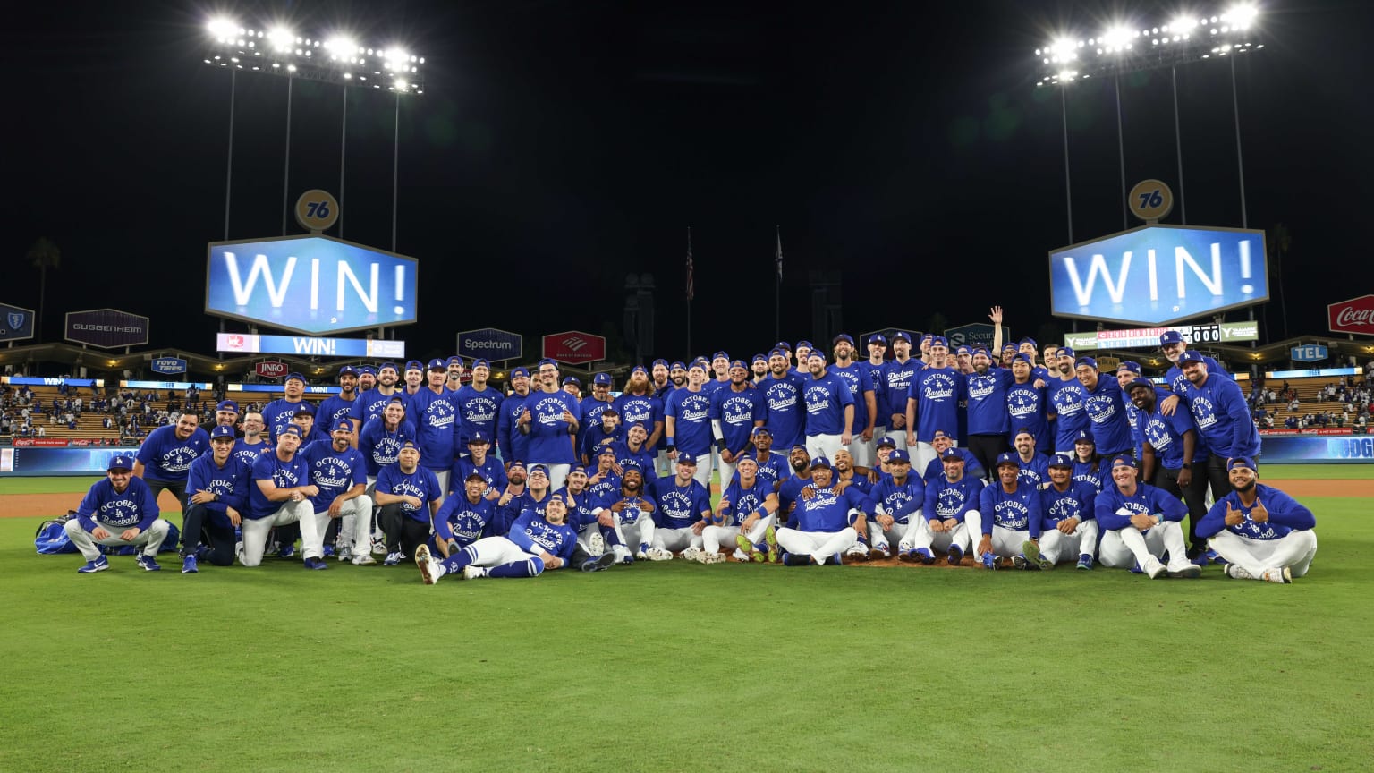 The Dodgers are headed to the NLDS! | 10/01/2025 | Los Angeles Dodgers