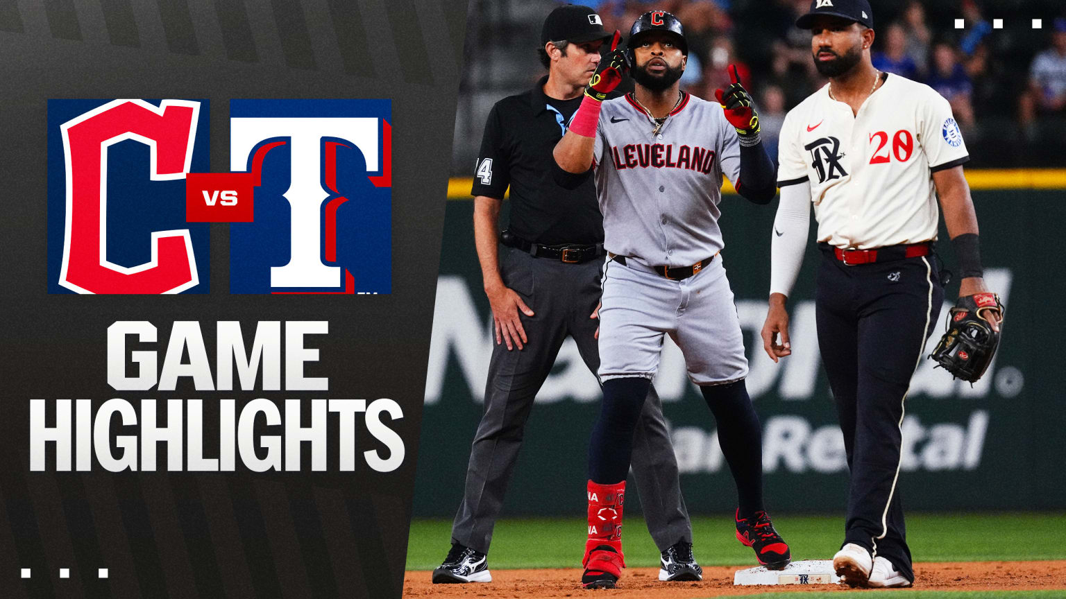 Guardians vs. Rangers Highlights | 08/22/2025 | MLB.com