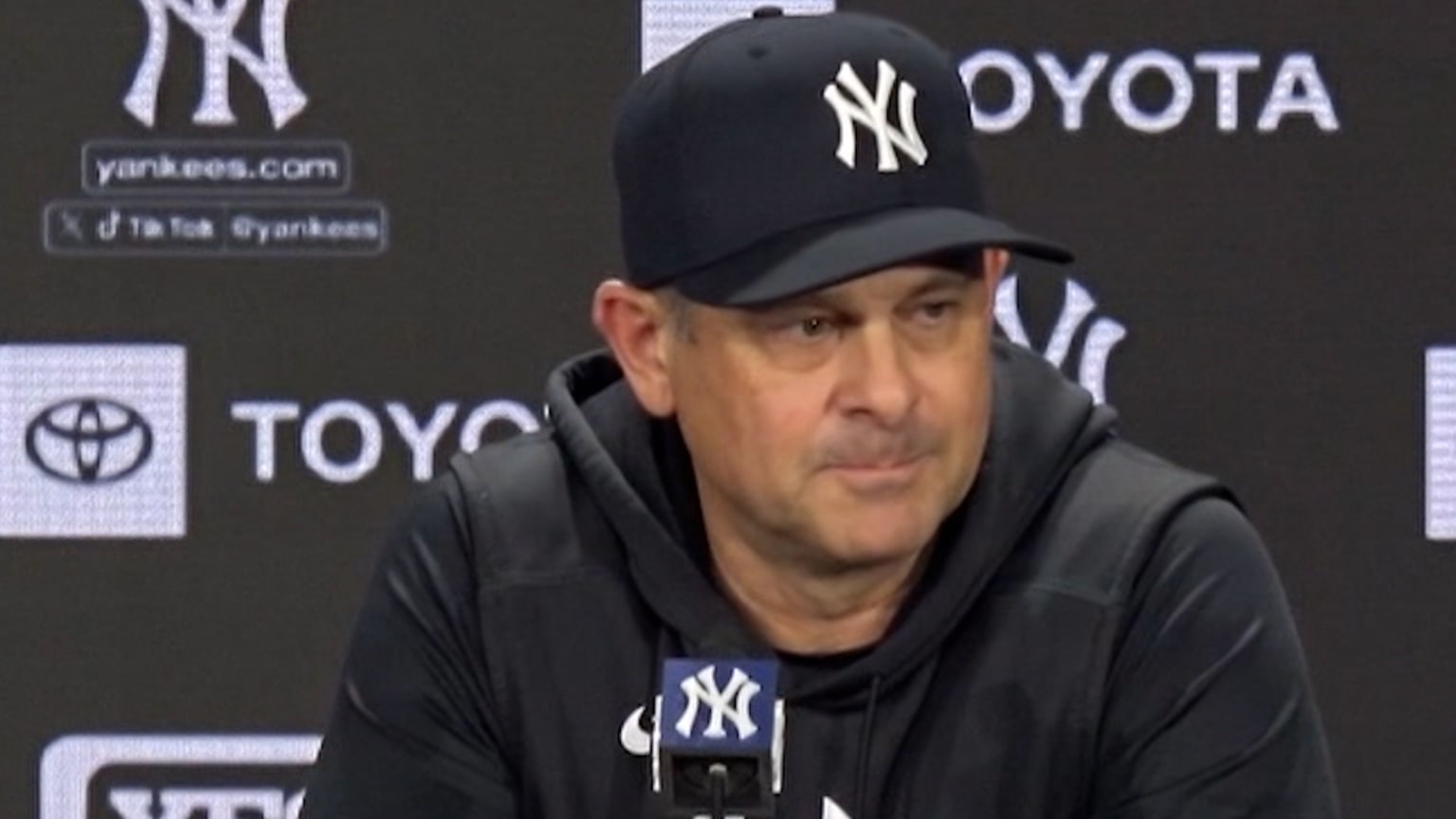 Aaron Boone on the offensive struggles, more | 06/17/2025 | New York ...