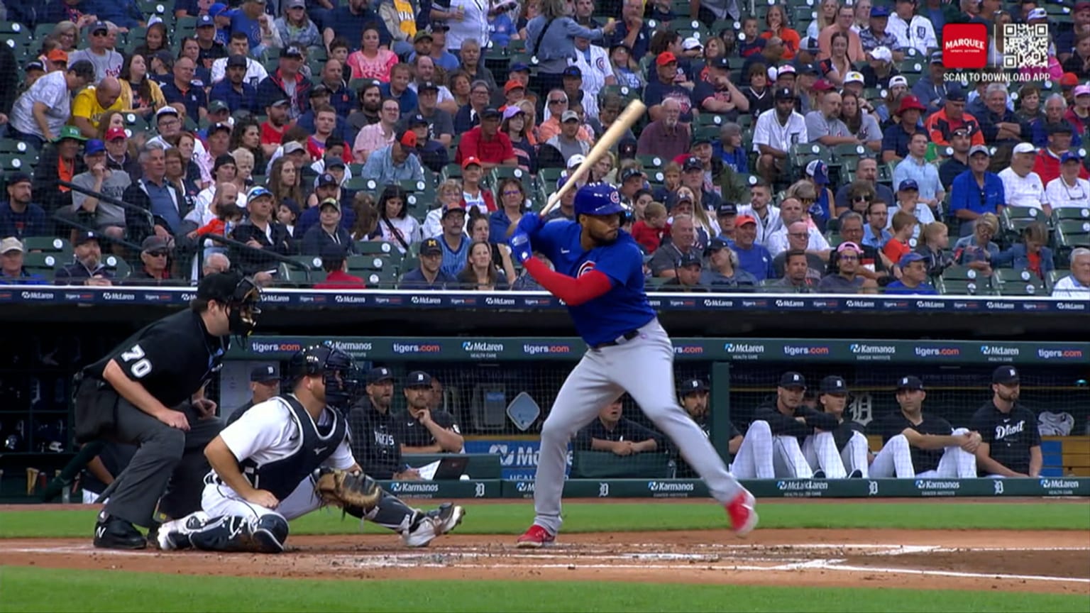 Jeimer Candelario doubles to give Chicago the lead | 08/23/2023 ...