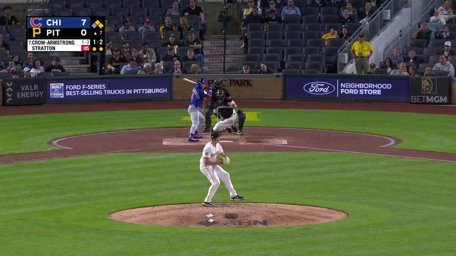 Hunter Stratton gets PCA to end inning | 04/29/2025 | MLB.com