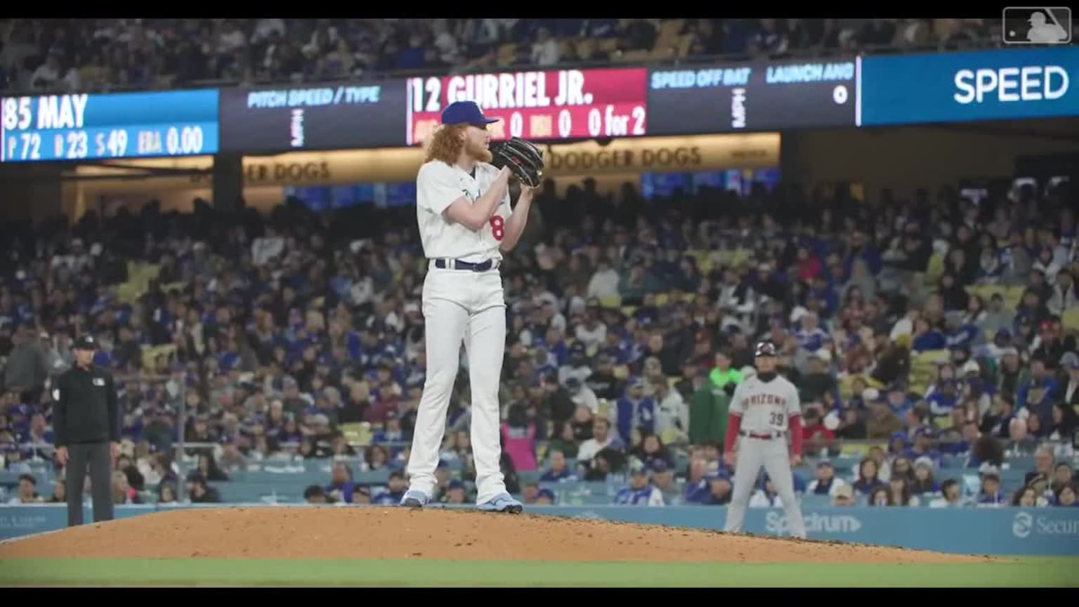 Dustin May ending the 6th inning | Creator Cuts | 03/31/2023 | Los ...