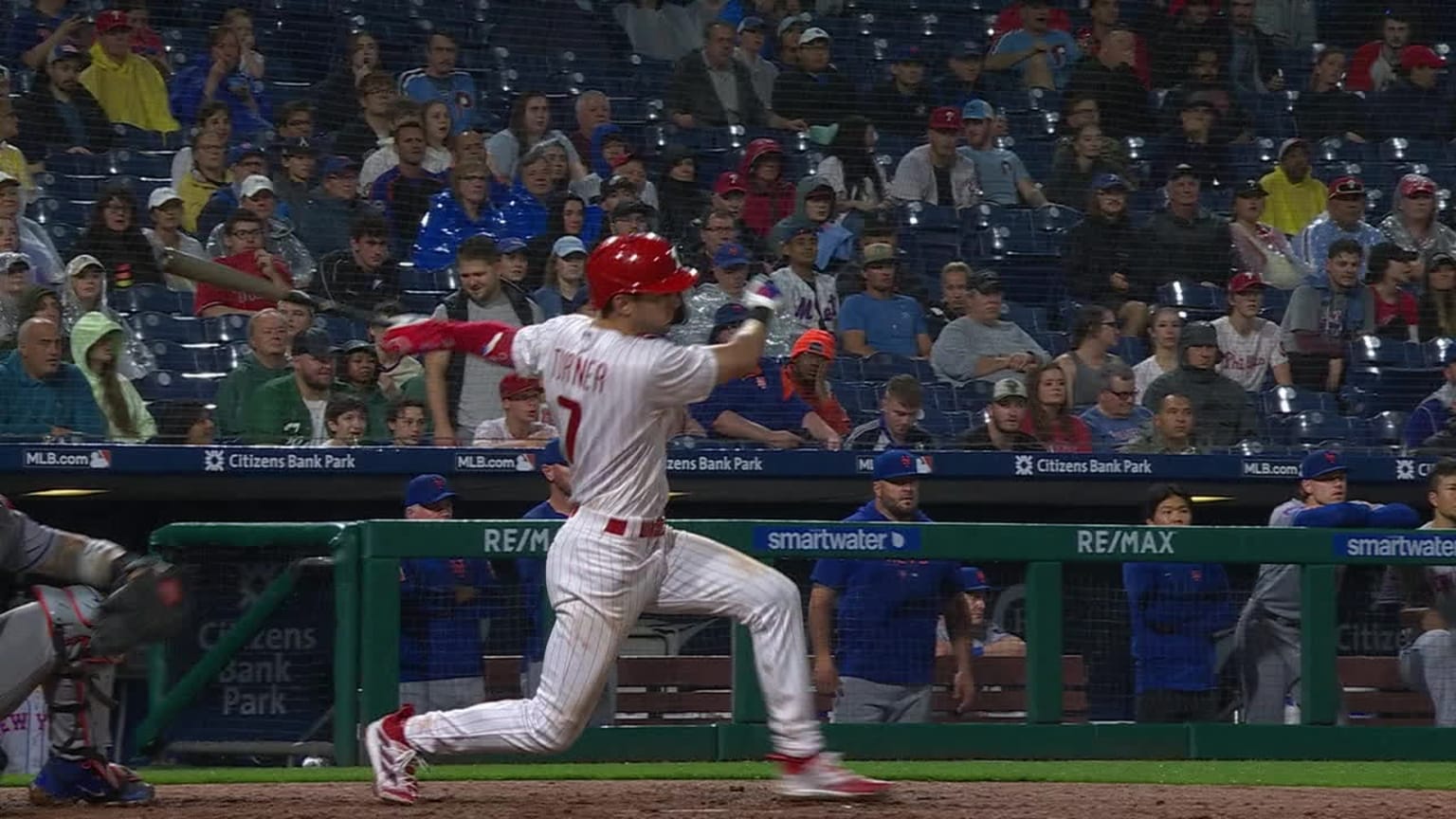 Trea Turner laces a two-run single to left field | 06/23/2023 ...