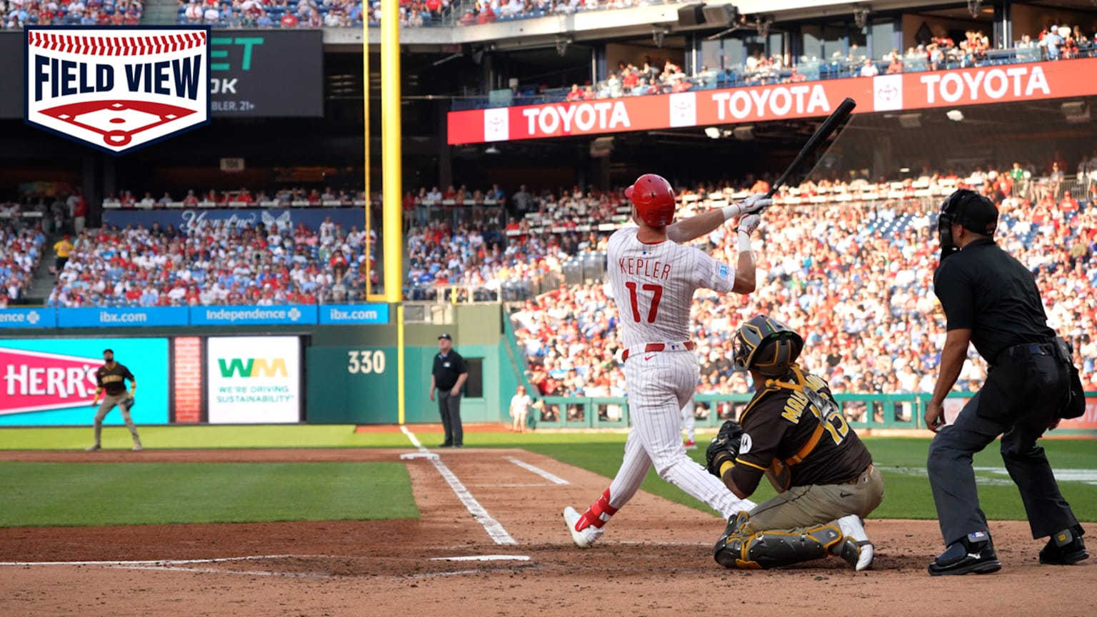 Field View: Max Kepler's two-run homer | 07/02/2025 | Philadelphia Phillies