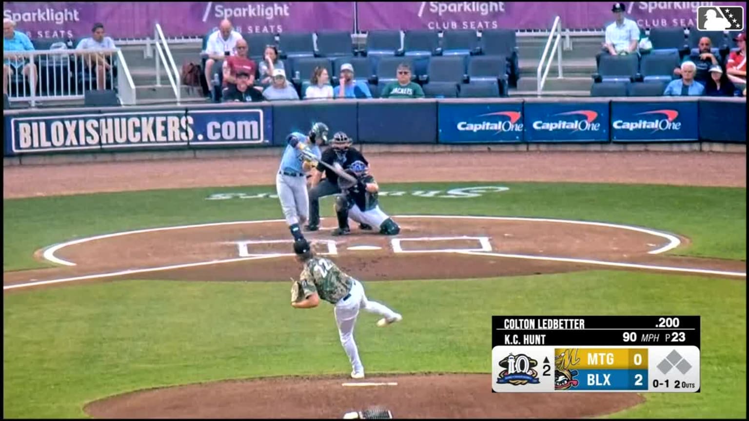 Colten Ledbetter's second homer of season | 04/24/2025 | Tampa Bay Rays