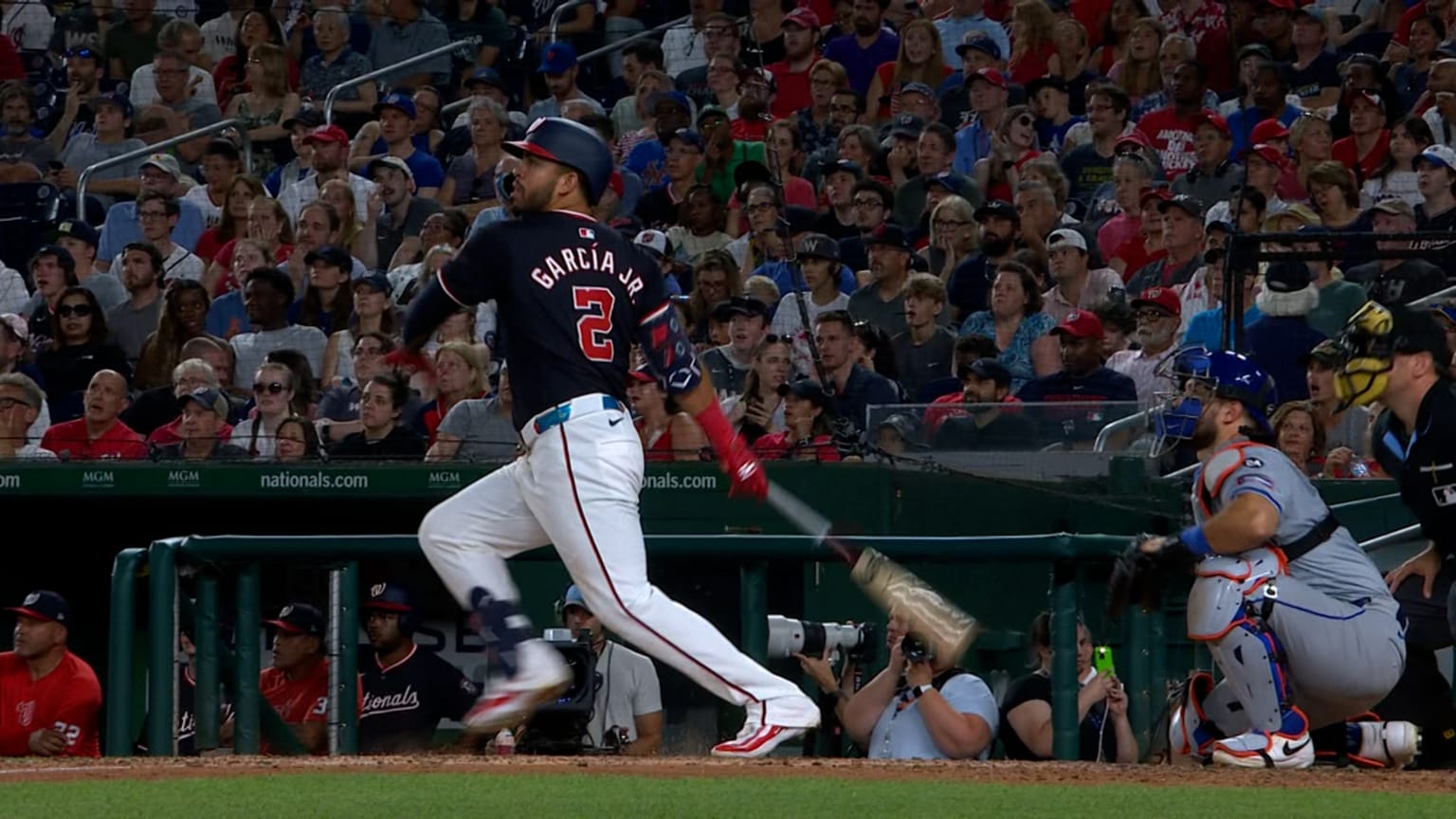 Luis García Jr. pega 2 jonrones contra los Mets | 03/07/2024 | Los ...