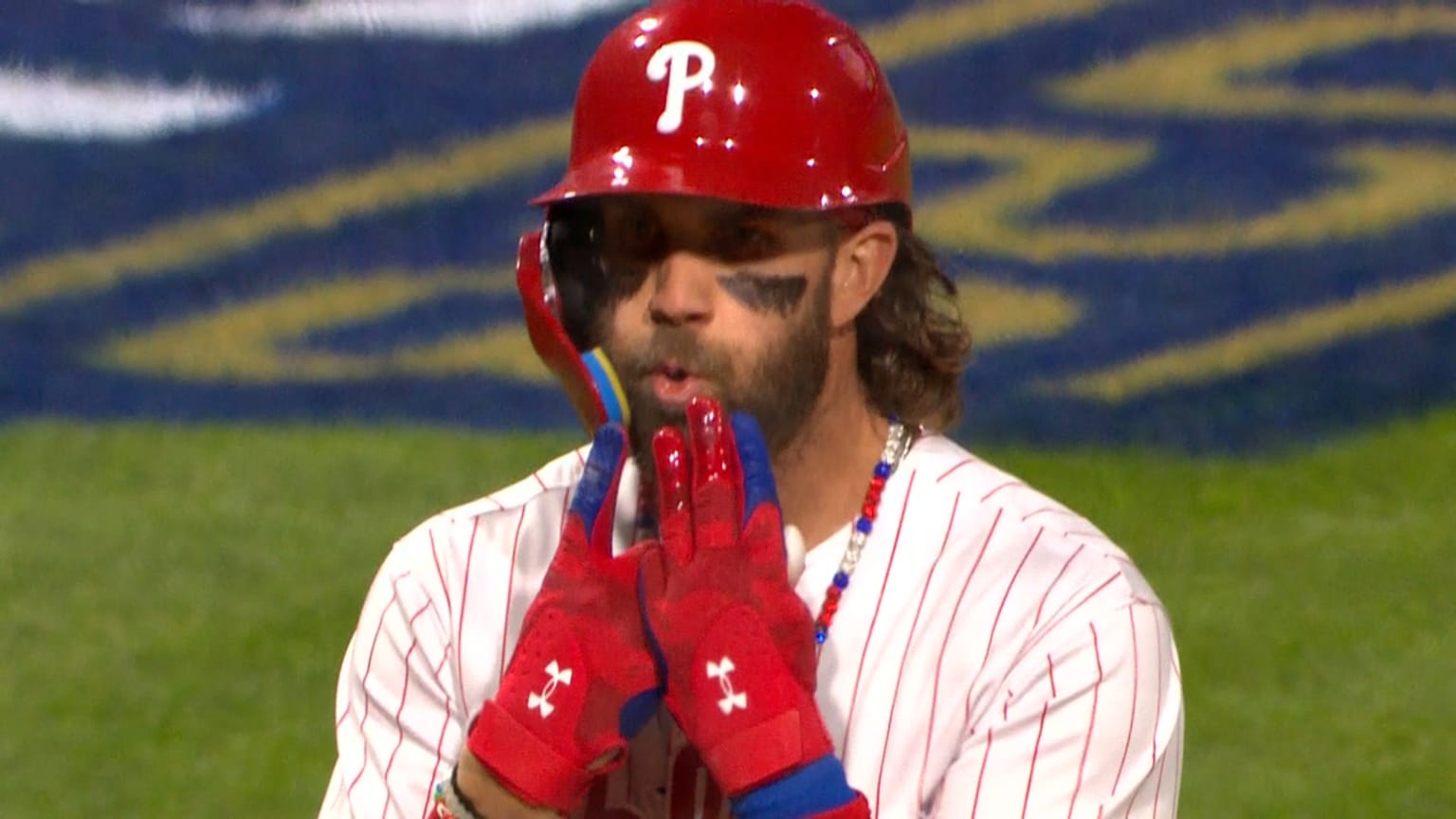 Bryce Harper drills a solo homer on his 31st birthday | 10/16/2023 ...