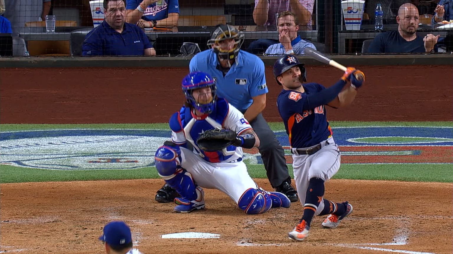 Jose Altuve drives a solo home run (22) to left field | 08/30/2022 ...