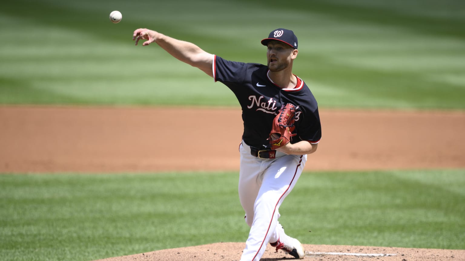 Michael Soroka fans Brayan Rocchio | 05/07/2025 | Washington Nationals