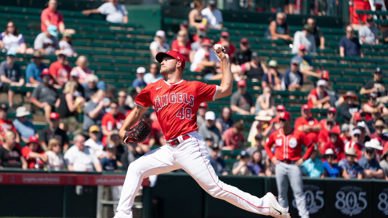 Reid Detmers strikes out seven vs. Reds | 03/19/2024 | Los Angeles Angels