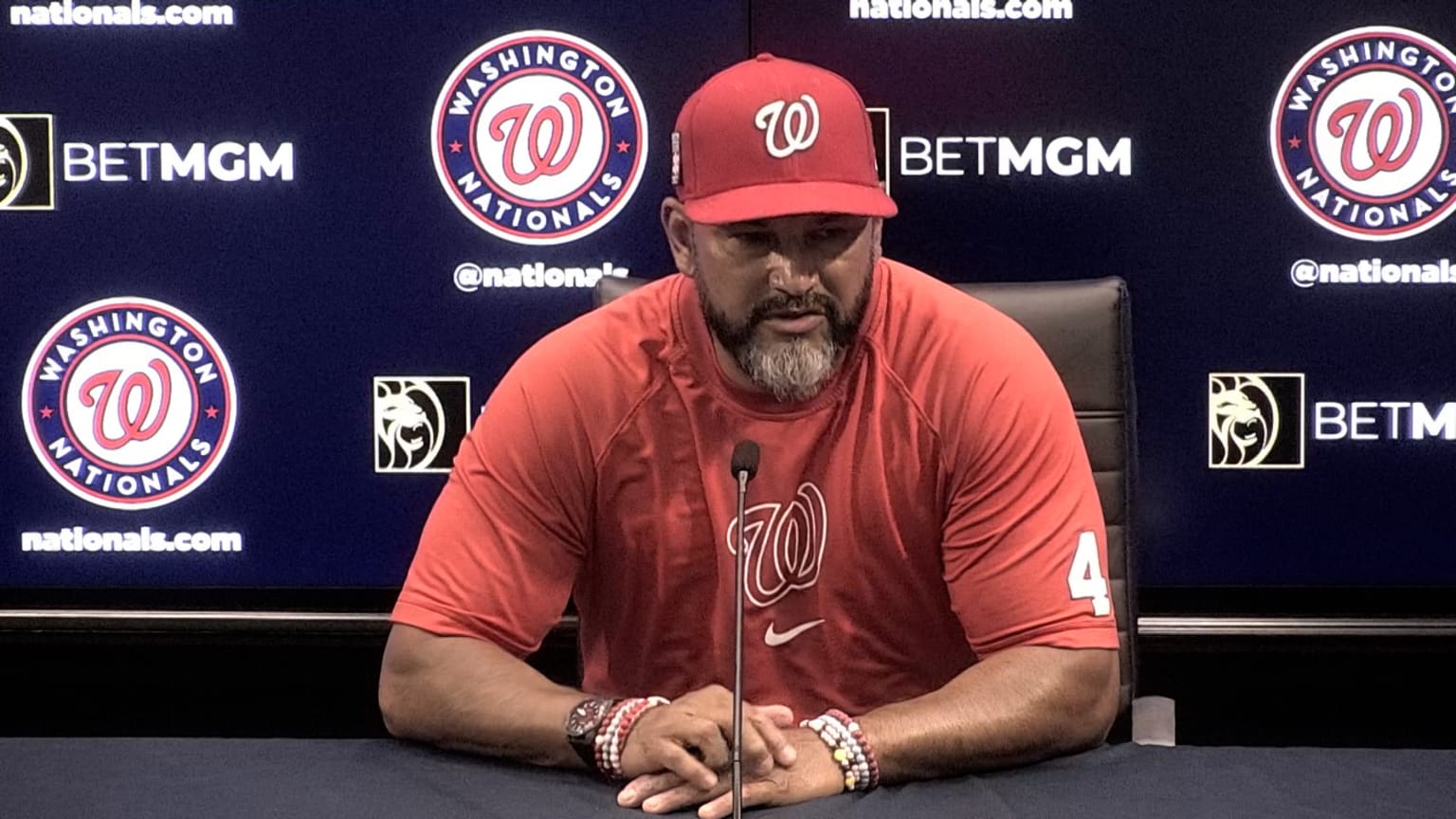 Dave Martinez talks James Wood's progress | 07/21/2024 | Washington ...