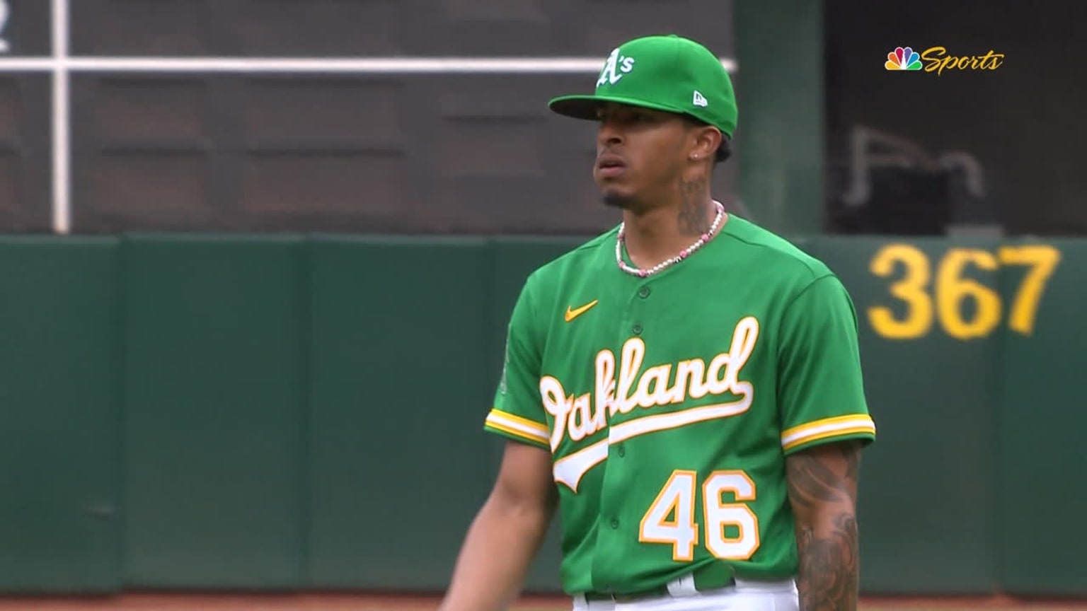 Luis Medina strikes out five in 5 and 1/3 innings | 05/28/2023 | Athletics