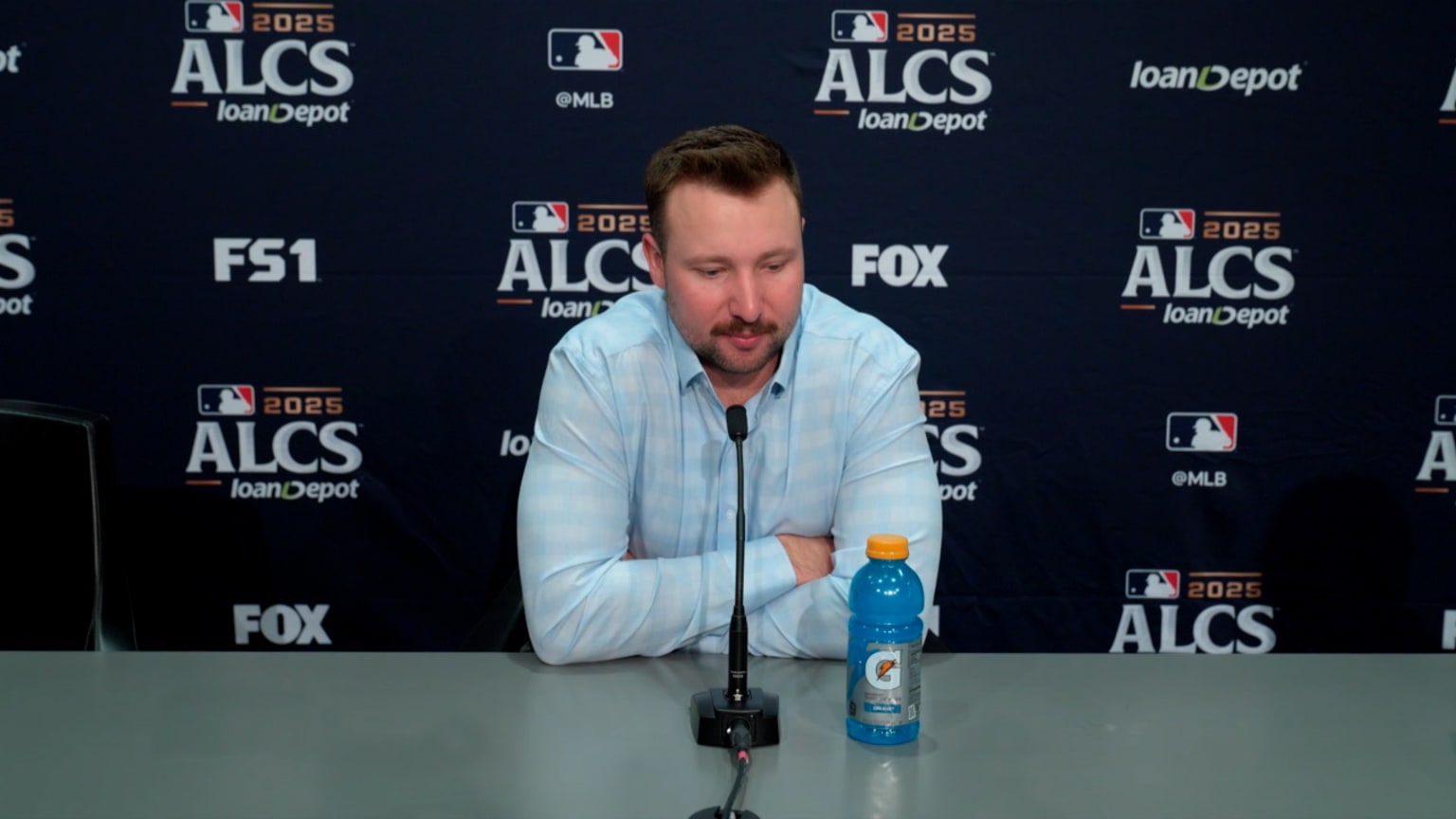 Cal Raleigh discusses exciting win to get to the ALCS | 10/11/2025 ...