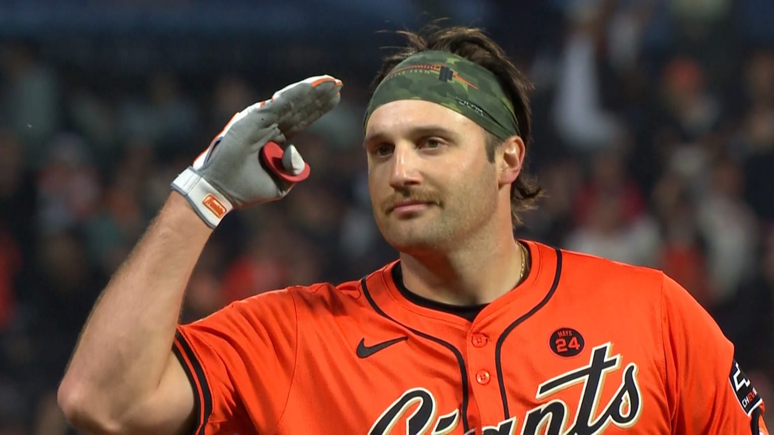 Casey Schmitt's first career triple | 07/26/2024 | San Francisco Giants