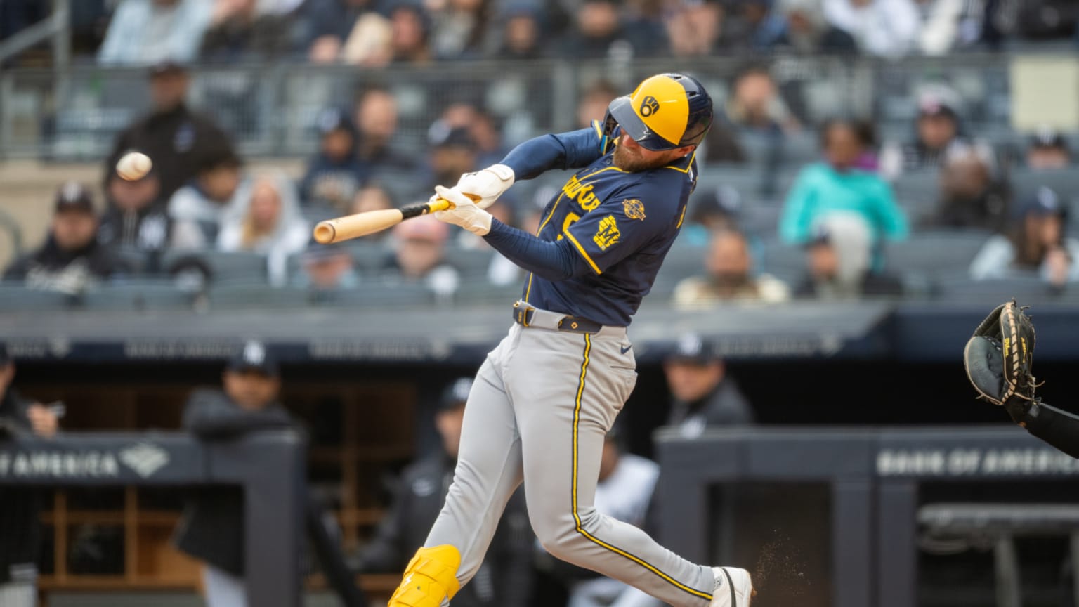 Jake Bauers' first homer of the 2025 season | 03/30/2025 | Milwaukee ...