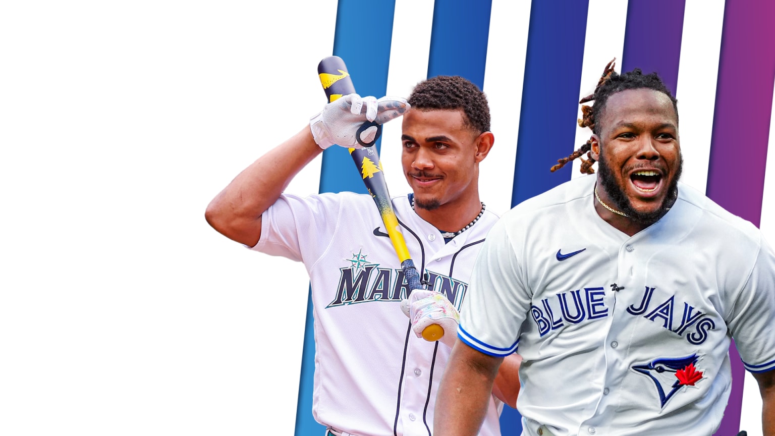 Vladdy and J-Rod mic'd up at T-Mobile Home Run Derby! | 07/12/2023 ...