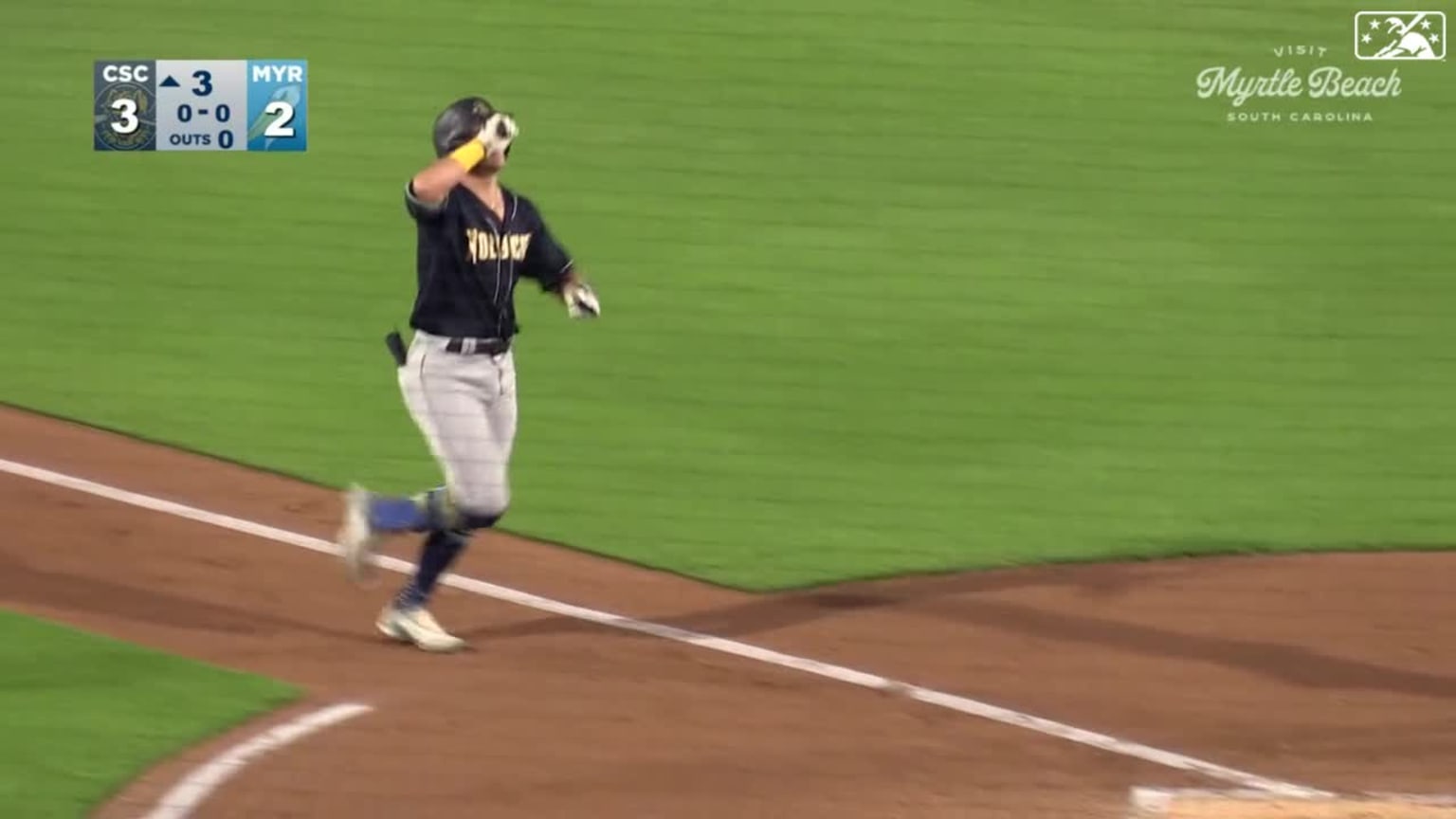 Cooper Kinney launches a solo home run to right field | 09/16/2023 ...