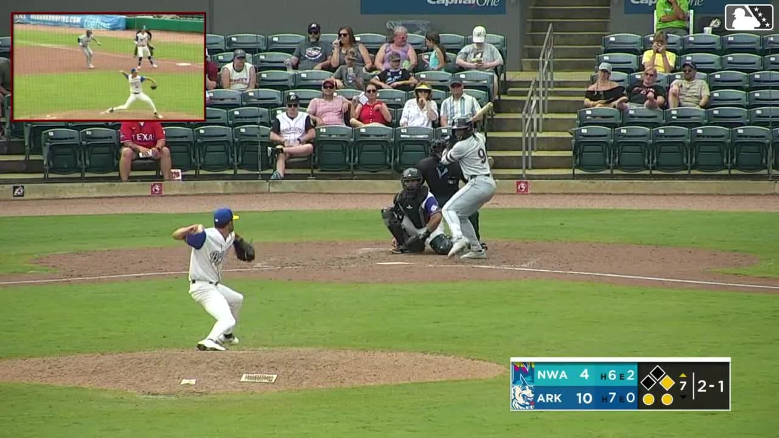 Daniel Vazquez homers (2) on a fly ball to center field. Spencer Nivens ...