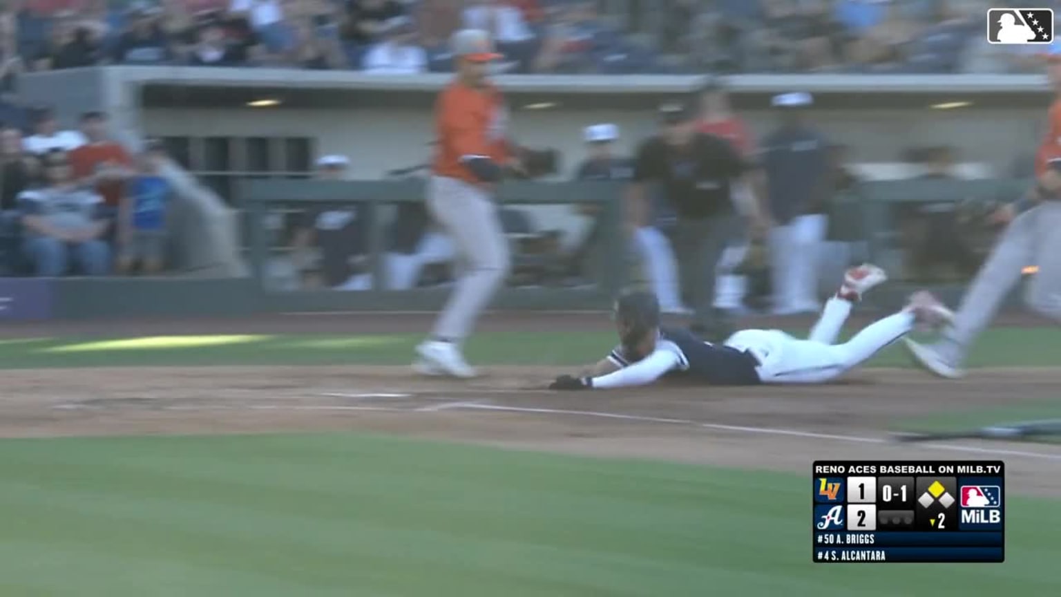 Blaze Alexander scores a run | 07/26/2024 | Arizona Diamondbacks