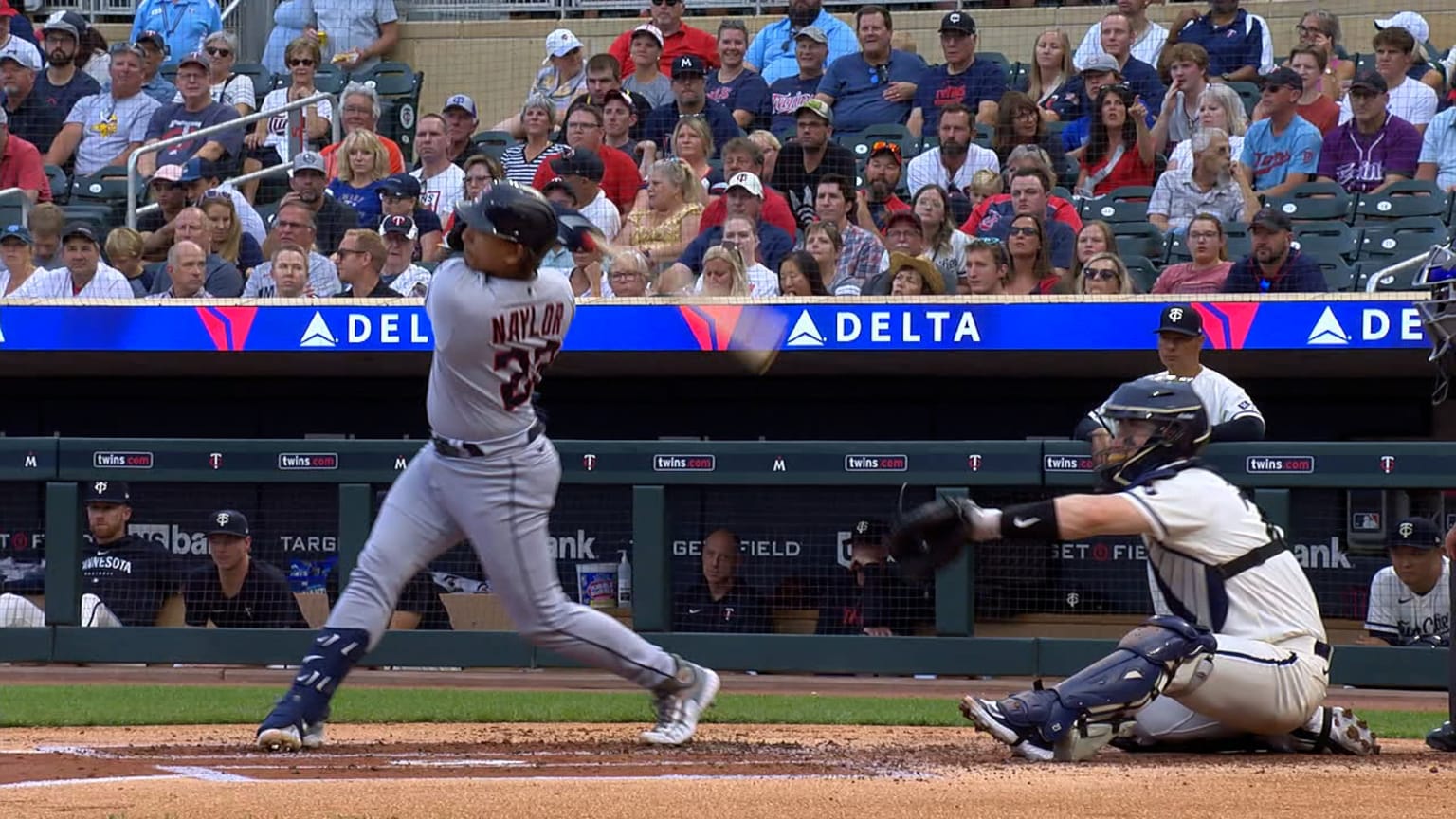 Bo Naylor hammers two-run homer to center in the 2nd | 08/28/2023 | Cleveland Guardians