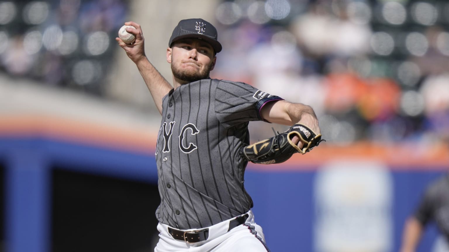 Christian Scott's first strikeout at Citi Field | 05/11/2024 | New York ...