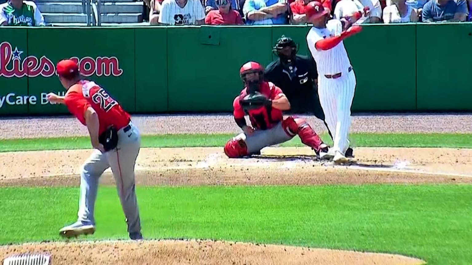 Whit Merrifield drills an RBI double to left field | 03/14/2024 ...
