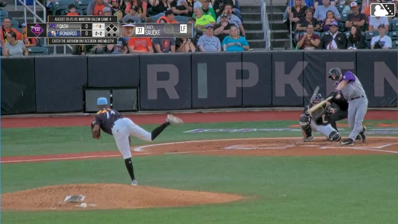 Casey Saucke's first professional home run | 08/24/2024 | MLB.com